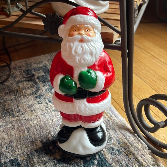 Holiday | Vintage 9 Santa Christmas Toro Blow Mold General Foam Light ...